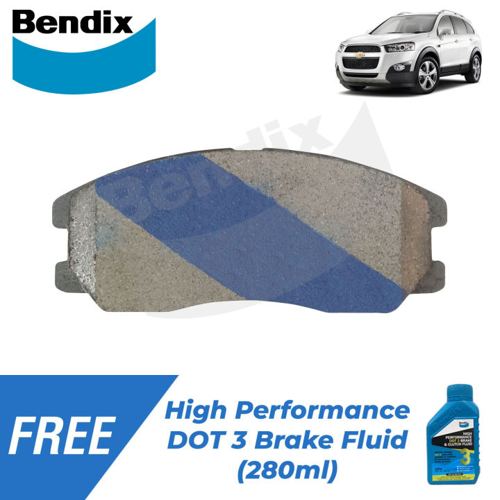 Bendix Brake Pads GCT DB1850 Front Set for Chevrolet Captiva 2008-2013 | Lazada PH