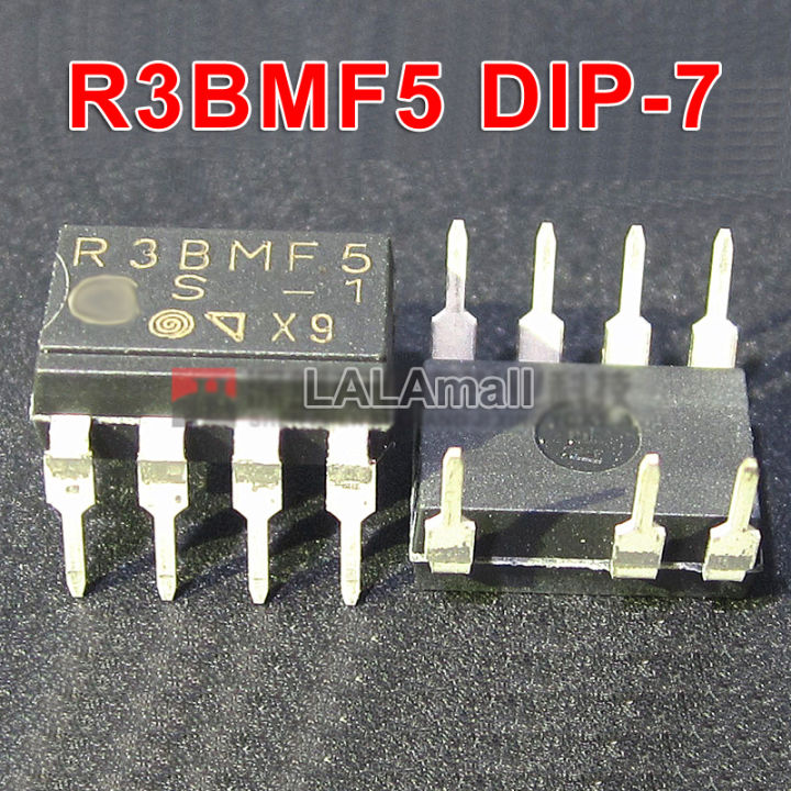 ชิป IC R3BMF5 5ชิ้นแบบจุ่ม-7 PR3BMF5 DIP7 R3BMF51 R38MF5วงจรรวมของแท้ ...