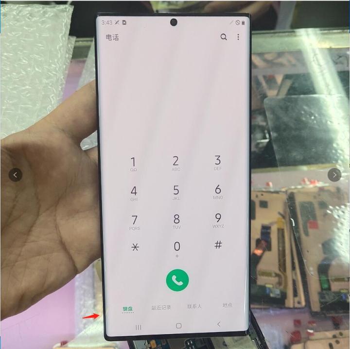 Bluesky Original LCD Have Defect For Samsung Galaxy Note 20 Ultra LCD Touch Screen Digitizer ...