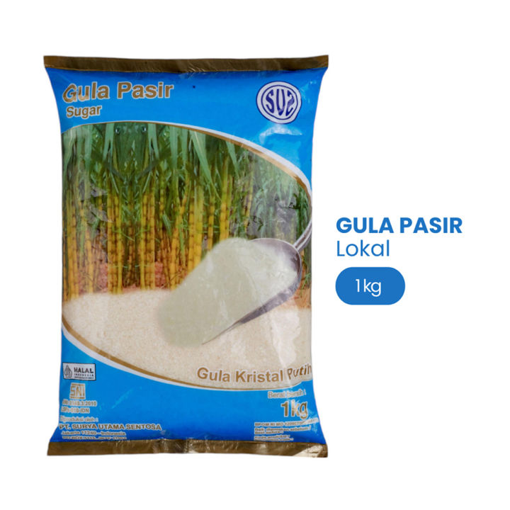 SUS Gula Pasir Lokal 1kg | Lazada Indonesia