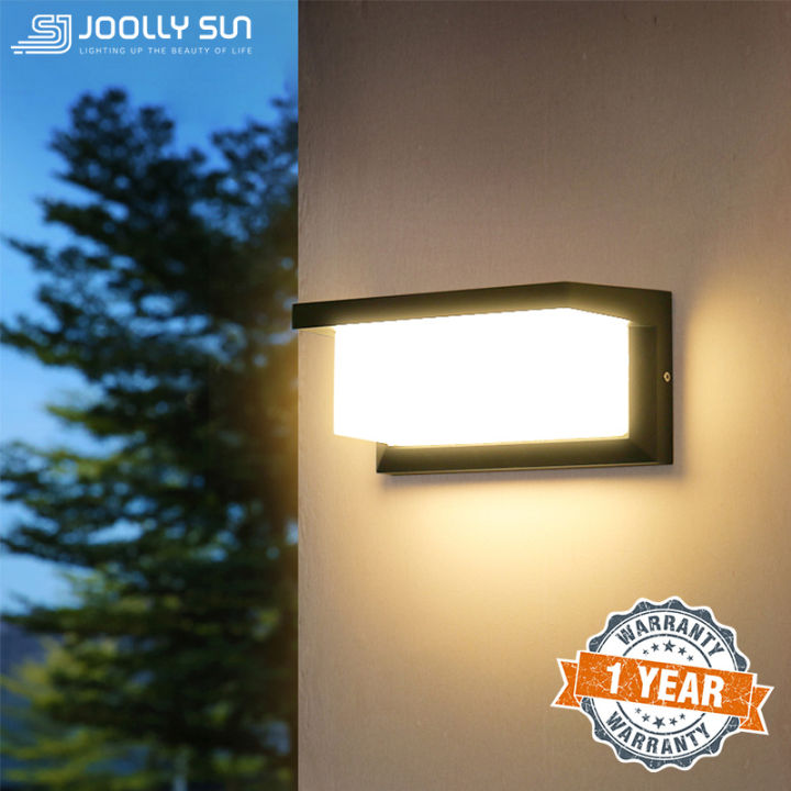 Lampu dinding luaran LED Motion Sensor Wall lampu hiasan cahaya kalis ...