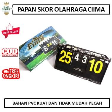 Papan Skor Ciima - Score Board Match - Papan Score Olahraga - Alat ...