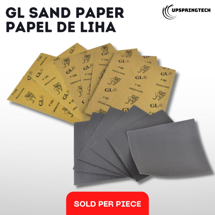 GL Original Waterproof Abrasive Paper Liha / Sandpaper | Lazada PH
