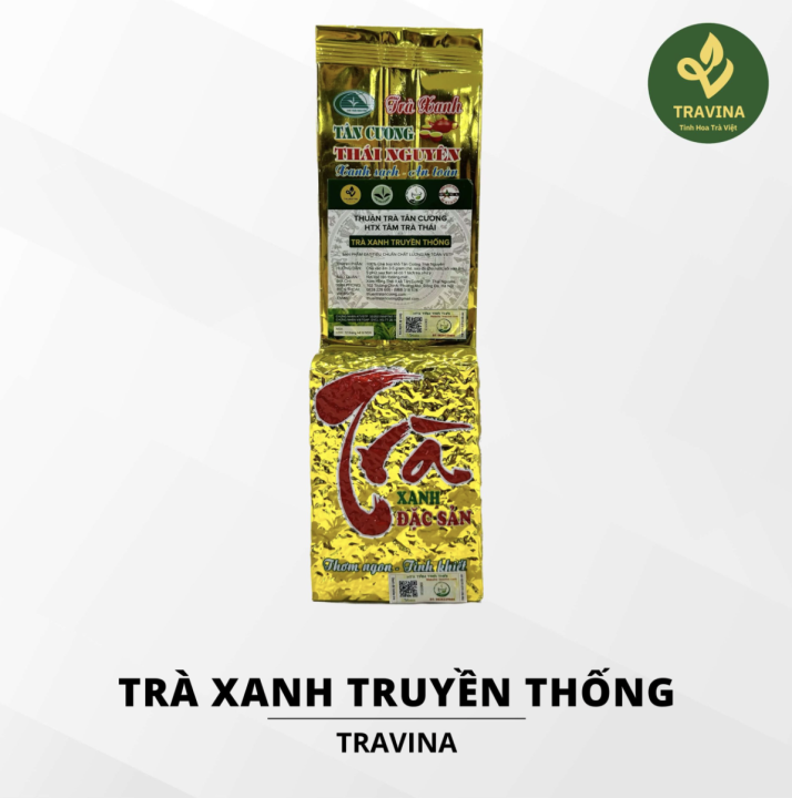 Trà xanh truyền thống - Travina - Trà Thái Nguyên chuẩn VietGap | Lazada.vn