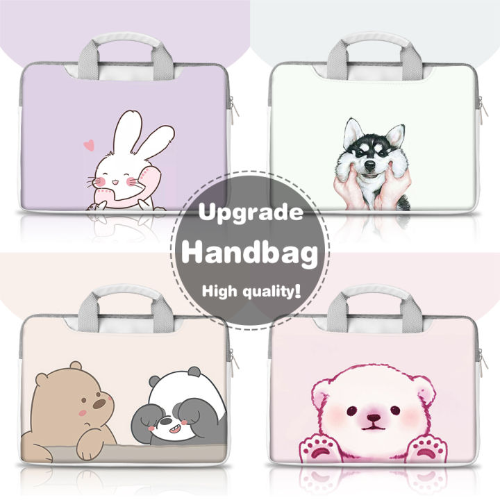 PU leather Laptop bag Backpack,Cute cartoon cover,13 14 15 17 inch ...