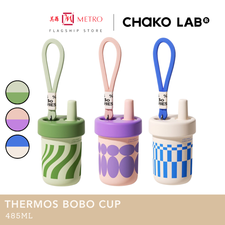 CHAKOLAB Thermos Bobo Cup 485ml | Available in 6 Colours | Lazada Singapore