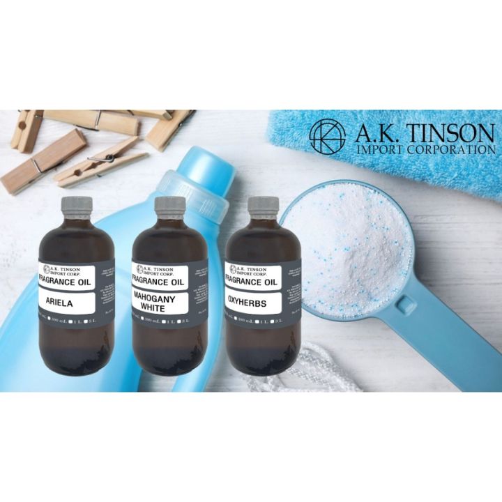 AK Detergent Scents (500mL & 1L) Fragrance Oil for Powder Detergent ...
