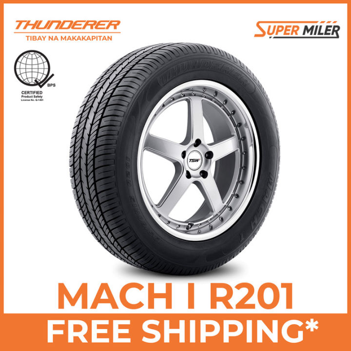 1pc THUNDERER 205/60R16 MACH I R201 92H Car Tires | Lazada PH