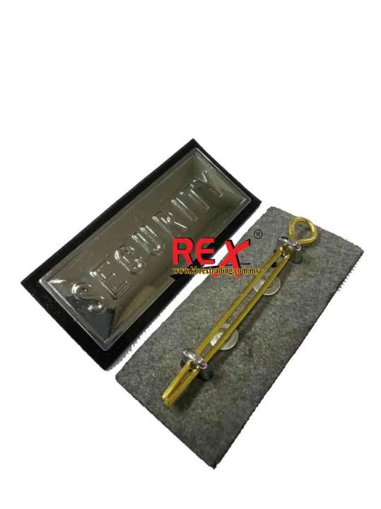 SHOULDER TITTLE BESI KESELAMATAN/SECURITY | Lazada
