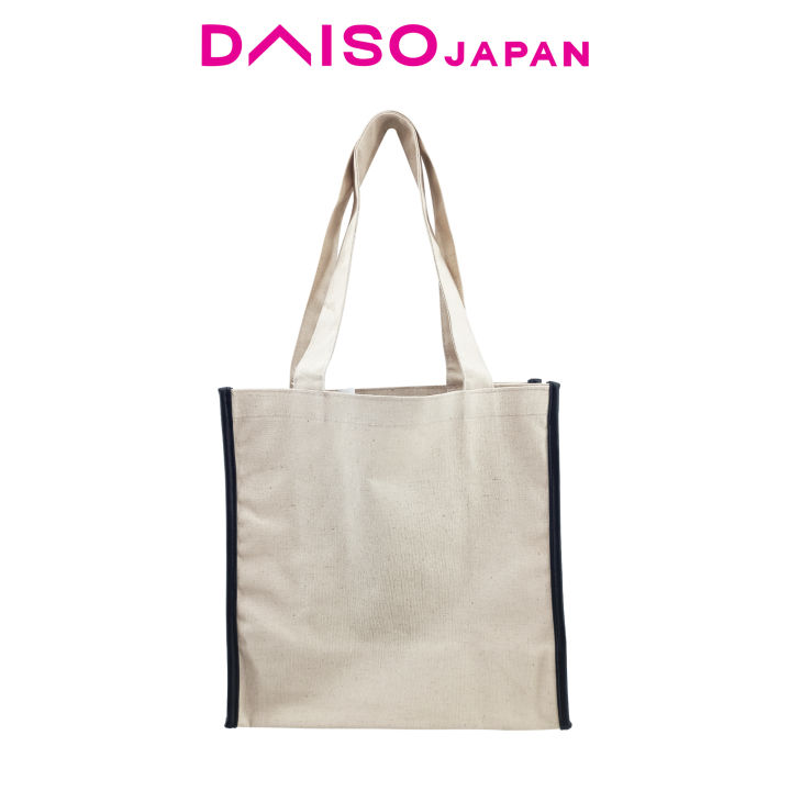 Daiso Pink Square Tote Bag Lazada Ph