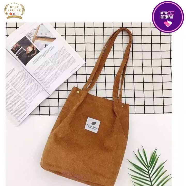 (COD BAYAR DITEMPAT) Tote Bag Cordoy – Tas Tote Bag Wanita – Tote Bag ... (COD BAYAR DITEMPAT) Tote Bag Cordoy – Tas Tote Bag Wanita – Tote Bag ...