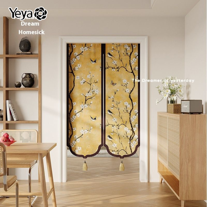 YEYA ผ้าม่านประตูสไตล์จีนที่สวยงามสำหรับตกแต่งบ้าน | Lazada.co.th