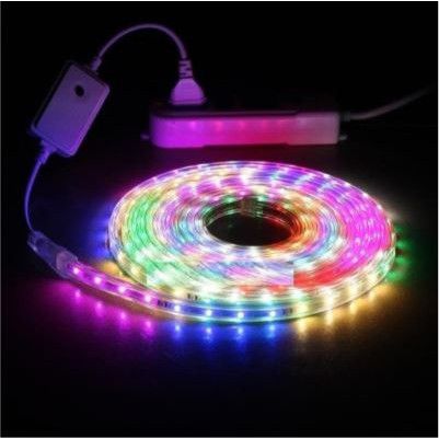 Lampu Led Strip selang warna warni RGB 6 colors 8 meter dengan bermacam ...