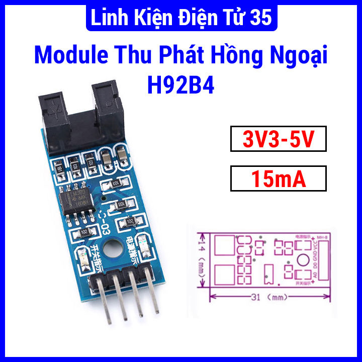 Module thu phát hồng ngoại H92B 3V3-5V | Lazada.vn