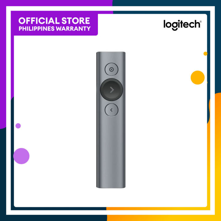 Logitech Spotlight Wireless Presentation Remote 2.4GHz USB-Receiver ...