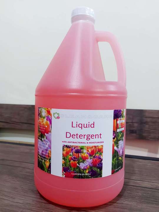 Clean&Care Liquid Detergent 1 Gallon(3.78L) Antibacterial with ...
