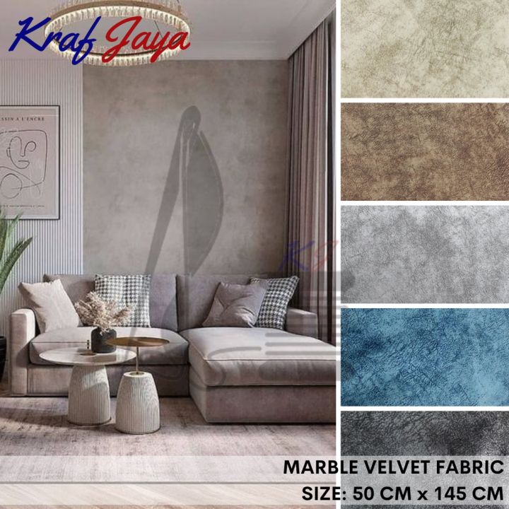 [NEW] 2023 Marble Velvet Fabric Marble Satin Silk Badlu Kain Fabric 2 ...