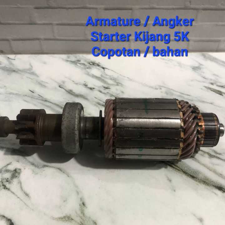 Armature / Angker Stater Kijang 5K - Copotan / Bahan / Bekas | Lazada ...