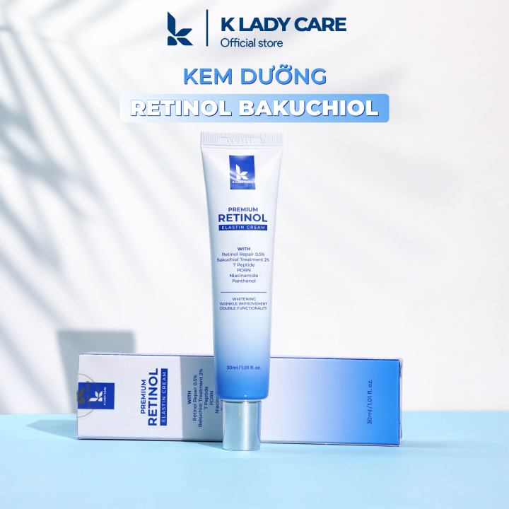 Kem Dưỡng Tế Bào Gốc Trẻ Hoá PDRN Retinol K LADY CARE, Chống lão hoá, mờ thâm nám, làm căng bóng ...