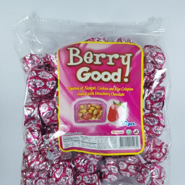 Berry Good - Clusters of Cookies and Rice Crispy coated with Strawberry ...