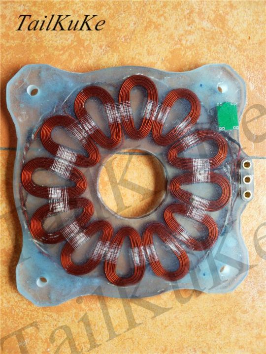DIY Disc Generator Coreless Generator Coil Hollow Coil Wind Power Coil ...