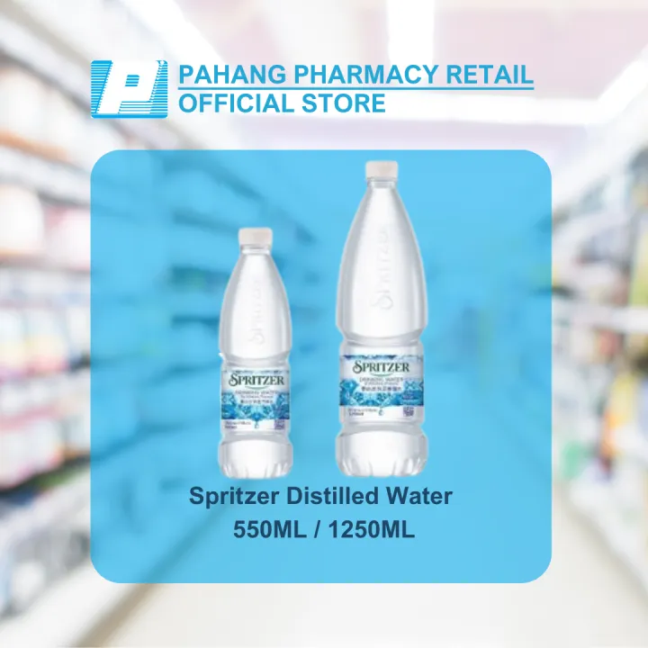 Spritzer Distilled Water 550ML / 1250ML | Lazada