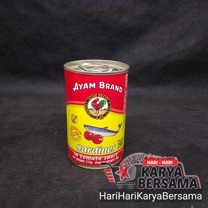 MAKANAN KALENG AYAM BRAND SARDINES 155GR | Lazada Indonesia