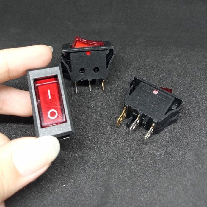 Switch On Off Lampu Ukuran Tanggung / Saklar Rocker Switch Tanggung ...
