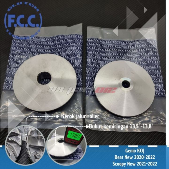PULLY CUSTOM RUMAH ROLLER DAN KIPAS CVT GENIO BEAT 2020 SCOOPY 2020 KOJ ...