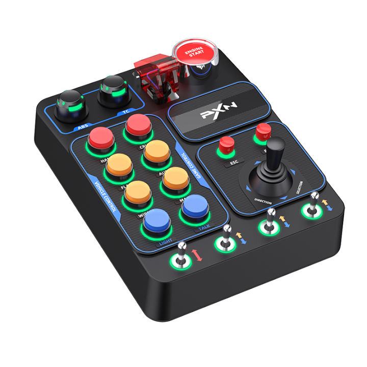 PXN CB1 Racing Simulator Multifunctional Key Control Box Central ...