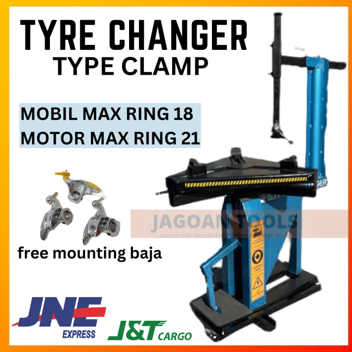 ALAT BUKA PASANG BAN MOTOR MOBIL TIRE CHANGER MANUAL | Lazada Indonesia