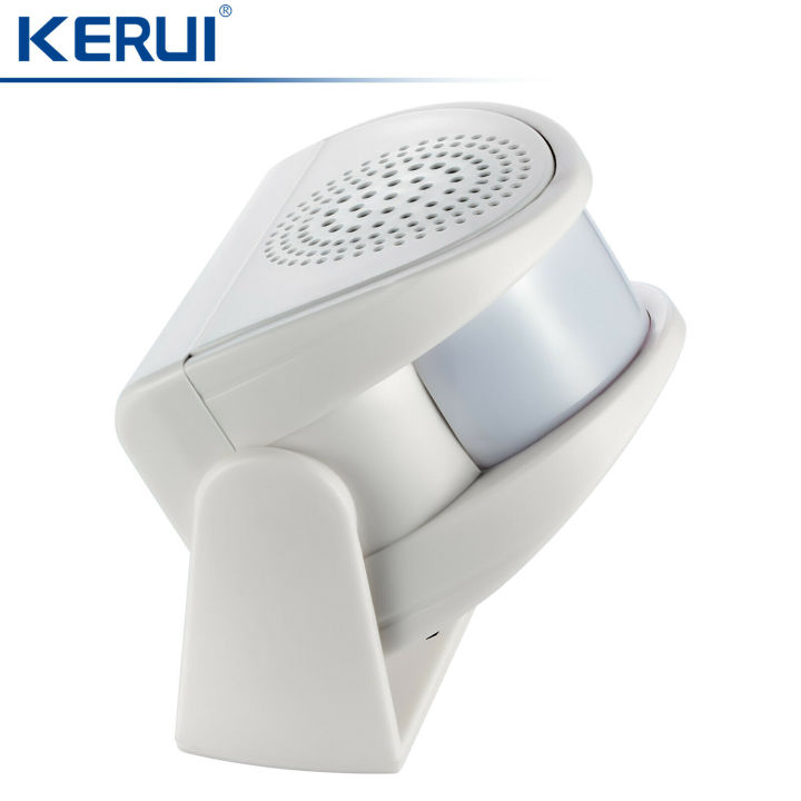 KERUI Standalone Wireless PIR Motion Detector Alarm Systems for Indoor Security Door Bell ...