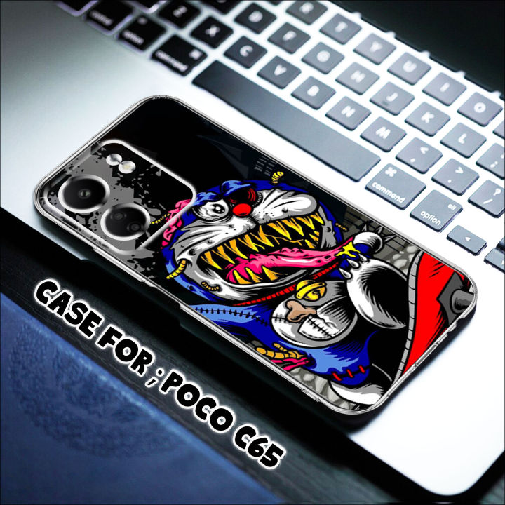 Case XIAOMI POCO C65 Motif KILLER Clear Case Softcase Bening Tebal ...