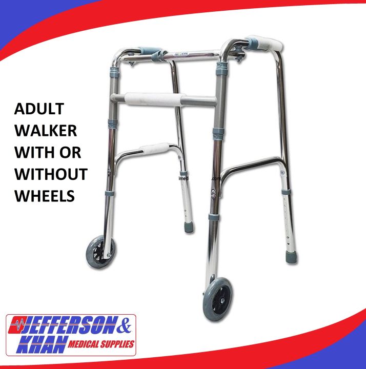 Aluminum Foldable Walker with Wheels Walker without Wheels | Lazada PH