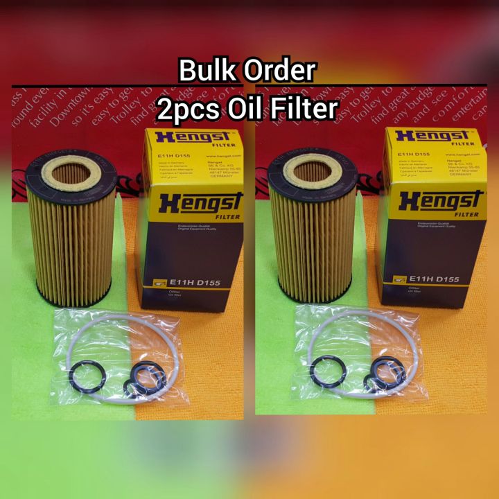 2pcs Oil Filter for Mercedes Benz E-Class ( Engine: M112 / M272 ...