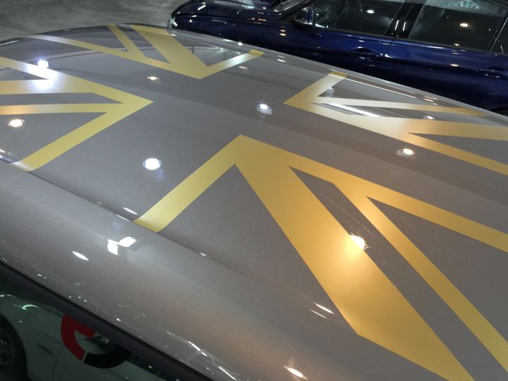 Mini Cooper ROOF Top Car Sticker | Lazada