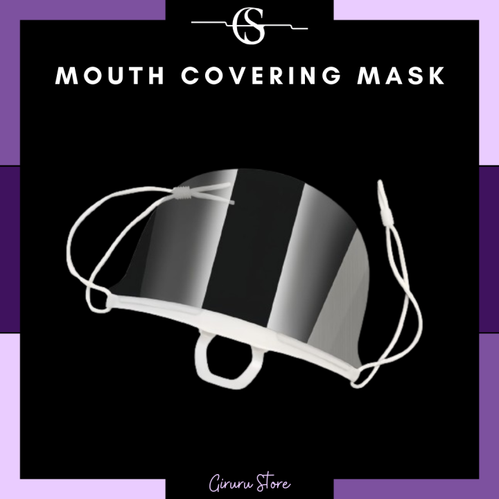 Masker Penutup Mulut Transparan Chef Kantin Restoran / Masker Dapur ...