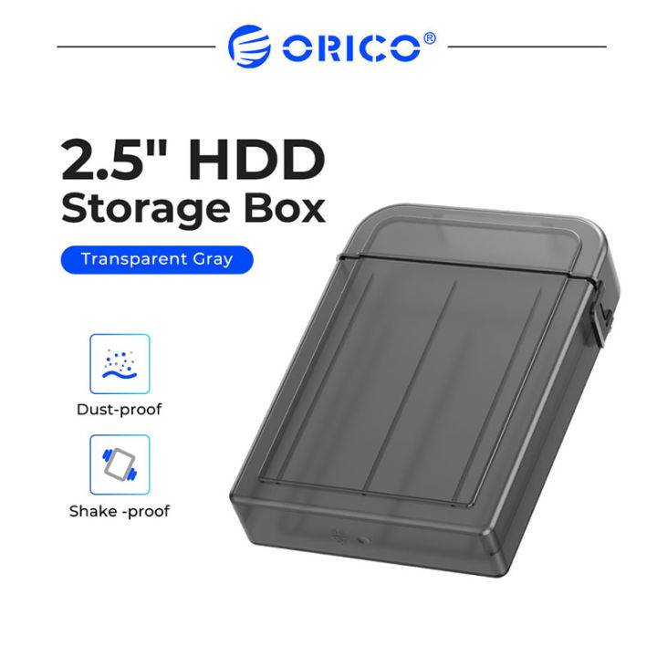 ORICO 5Pcs 2.5" HDD Storage Case Multi-disk Storage 2.5/3.5" HDD ...