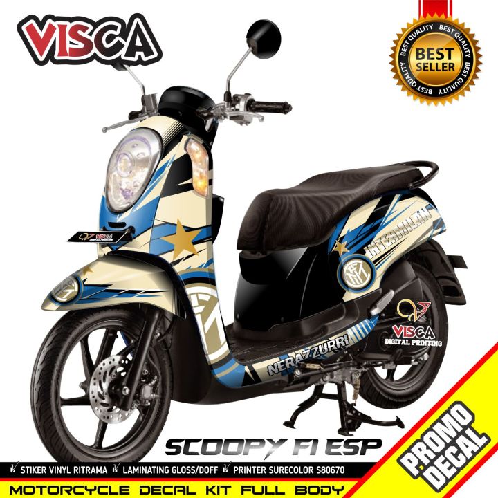 Decal Scoopy Fi 2015 2016 Full Body Stiker Scoopy Fi 2015 2016 Full ...