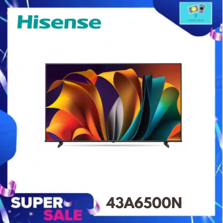 Hisense Google TV UHD 4K สมาร์ททีวีขนาด 43 นิ้ว AI Upscaler 2024 รุ่น ...