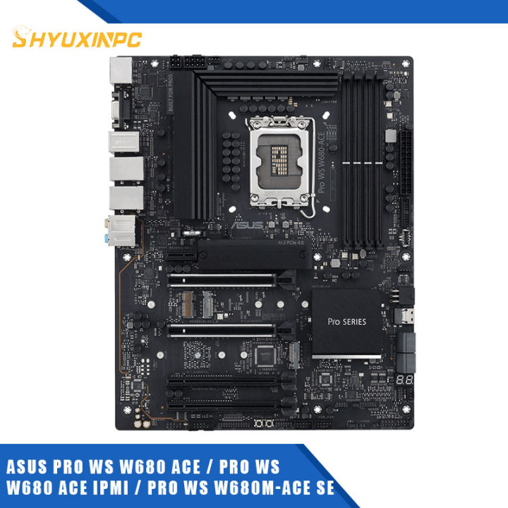 分享 ASUS Pro WS W680 ACE Workstation Motherboard: Compatible with 13th ...