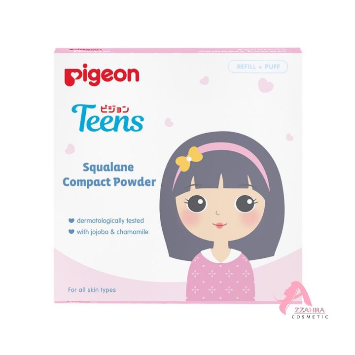 PIGEON Teens Squalane Compact Powder | Lazada Indonesia