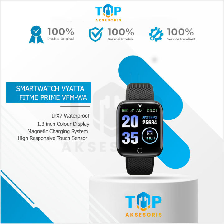Smartwatch Vyatta Fitme Prime+ VFM WA Silver | Lazada Indonesia
