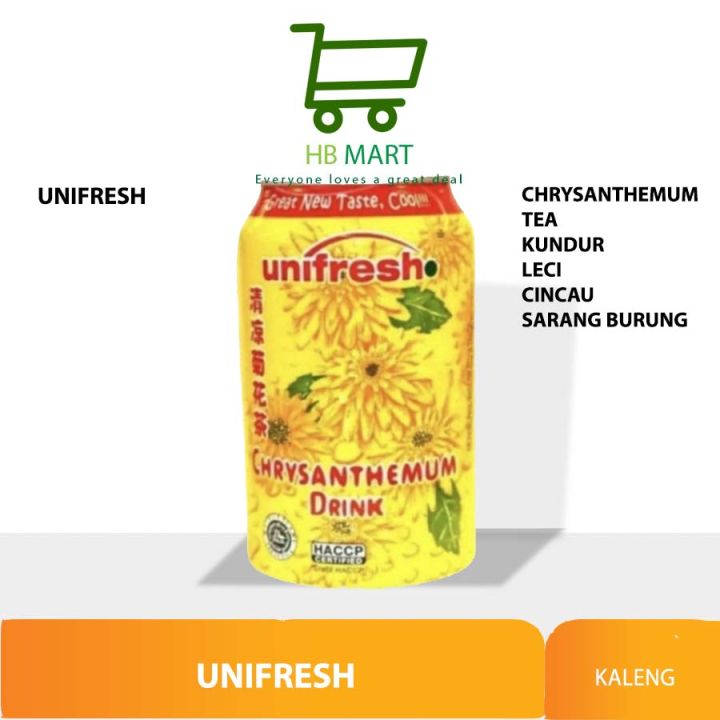 unifresh minuman kaleng 300ml per klg / PCS | Lazada Indonesia