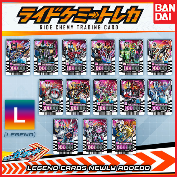Kamen Rider Gotchard Ride Chemys Trading Card Phase (Legend) | Lazada