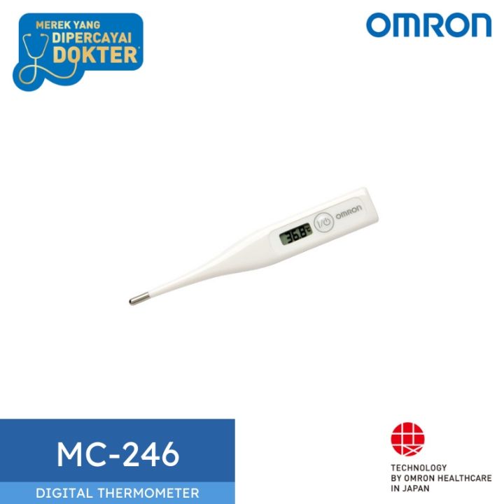 Omron Thermometer Digital MC-246 | Lazada Indonesia