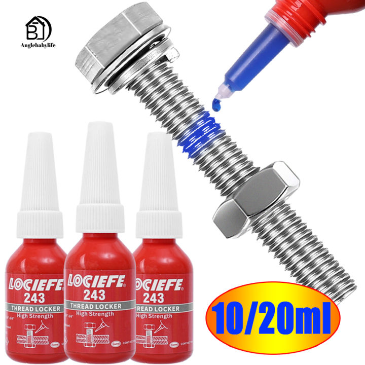 10/20ml Threadlocker Loctite 243 Blue Screw Glue Thread Locking Agent ...
