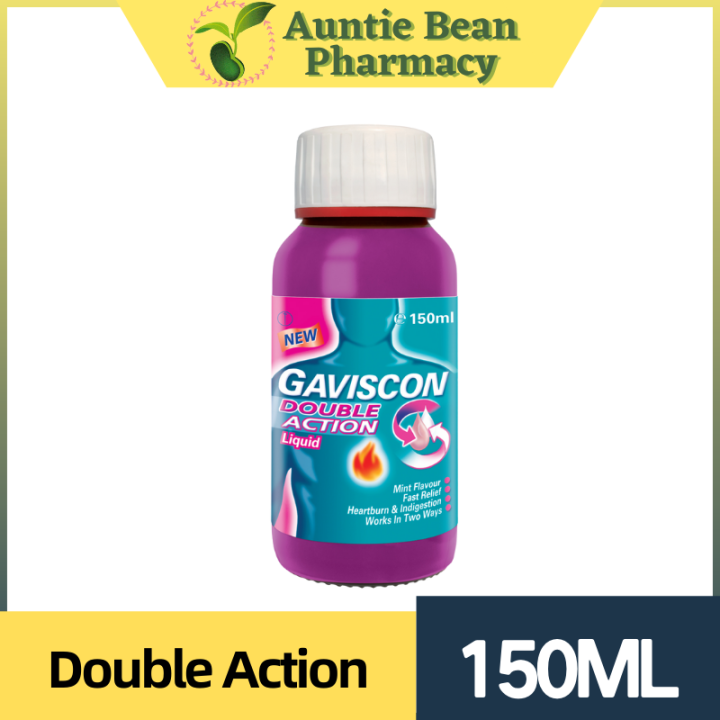 Gaviscon Double Action Liquid 150ml EXP:01/2024 | Lazada