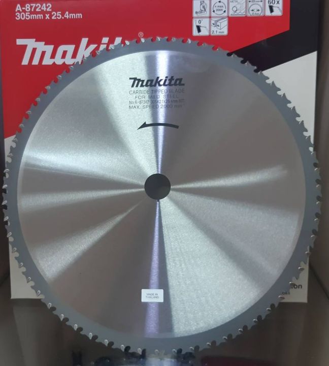 Makita Blade Saw carbide for model LC1230 ใบเลื่อยตัดเหล็ก ขนาด 12 นิ้ว ...