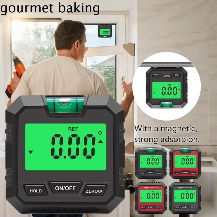 ANGY ic Digital Level Box Lcd Screen Accurate Angle Bevel Tester ...